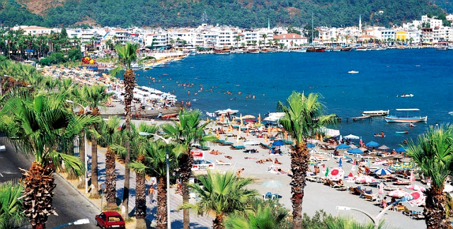 Marmaris Plajı | Marmaris'te Gezilecek Yerler | Marmaris Sahilleri